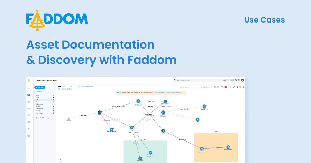 Asset Documentation & Discovery with Faddom - Faddom